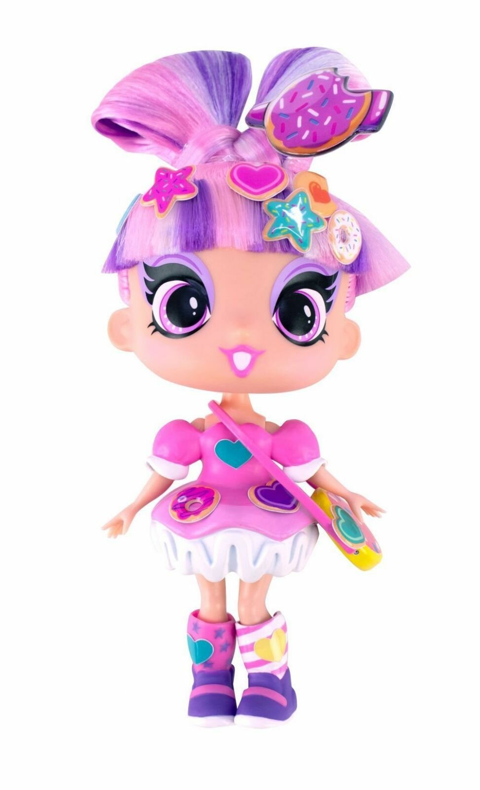 Кукла CEPIA "Decora Girlz", Спринклс, 13 см, сумочка, стикеры, гребень, подставка, в коробке, от 4 лет