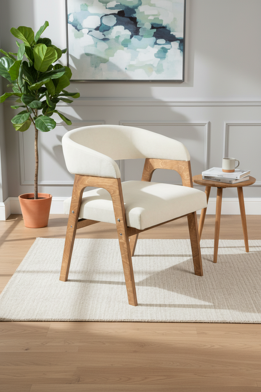 Стулья для кухни, стул кресло , мягки , со спинкой, обеденный, для гостиной, из велюра, 63x56x72 см, до 130кг