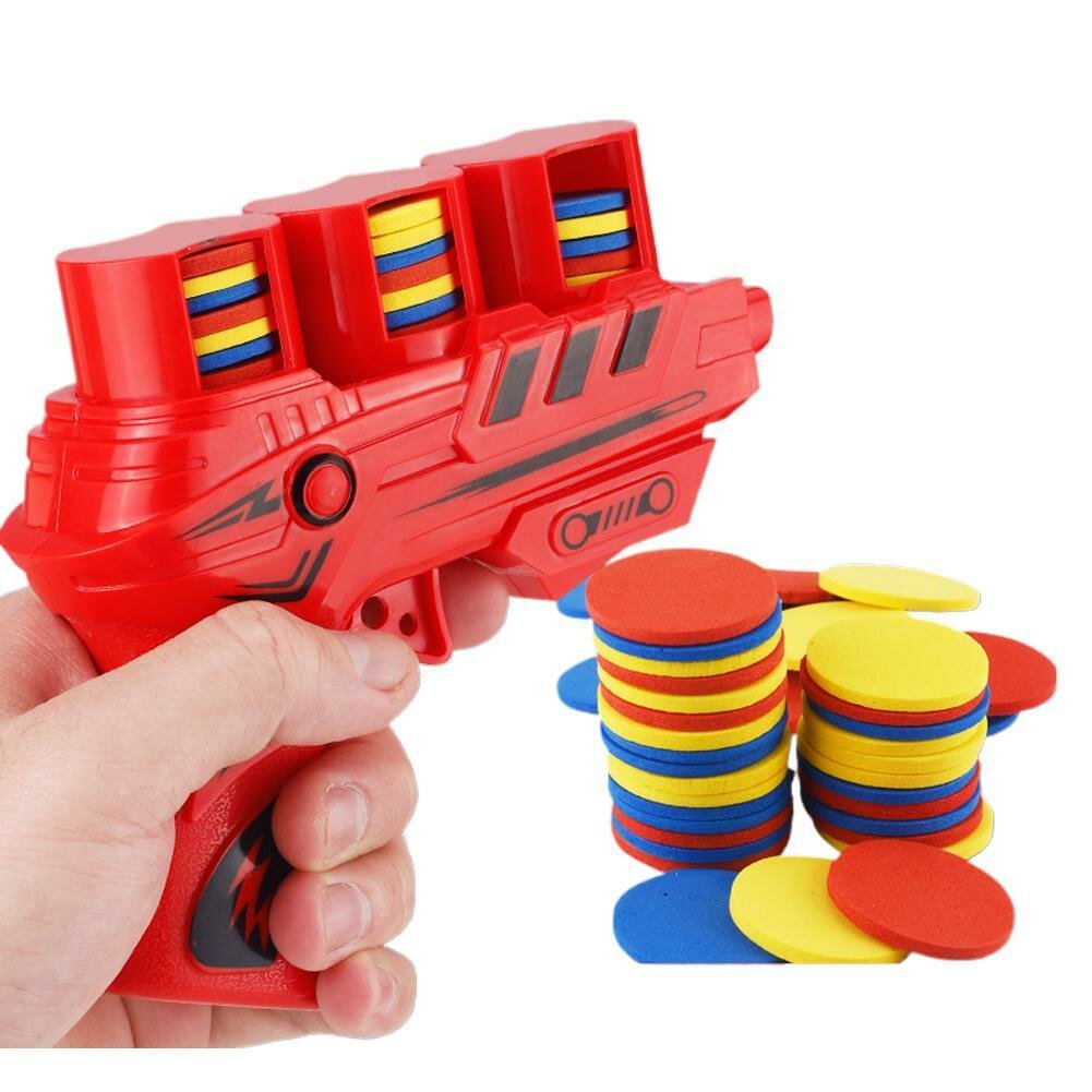 Детские игрушки, редиска-пистолет для дисков, с мягкими патронами