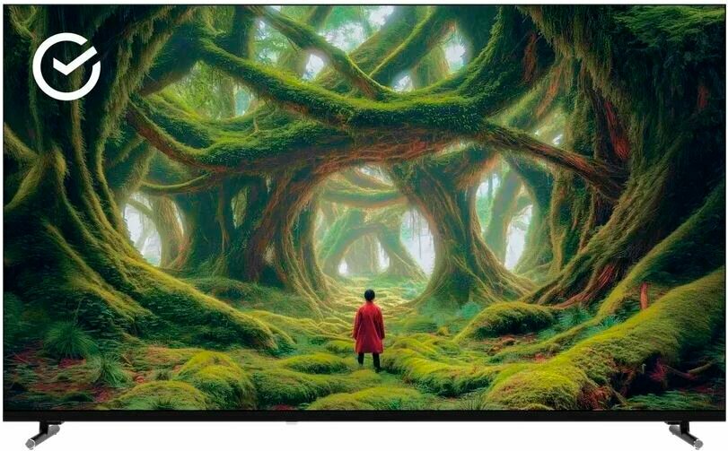 65" (164 см) Телевизор Sber SDX-65U4139 черный