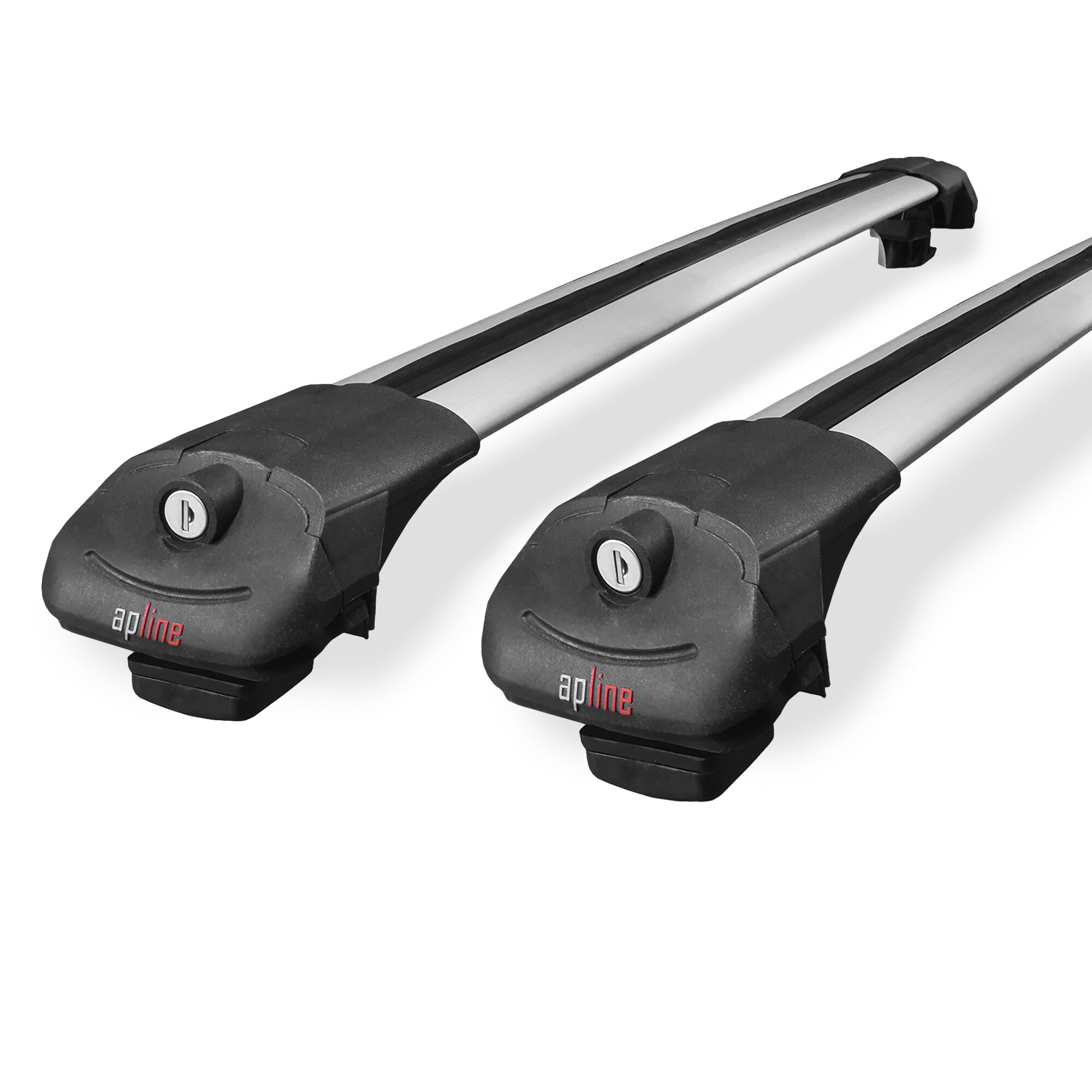 Багажник Apline Ace 1 для Chevrolet Traverse 2017 - н. в. II на рейлинги (серый)