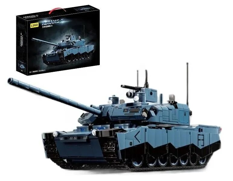 Конструктор Танк абрамс-x , 2116 деталей