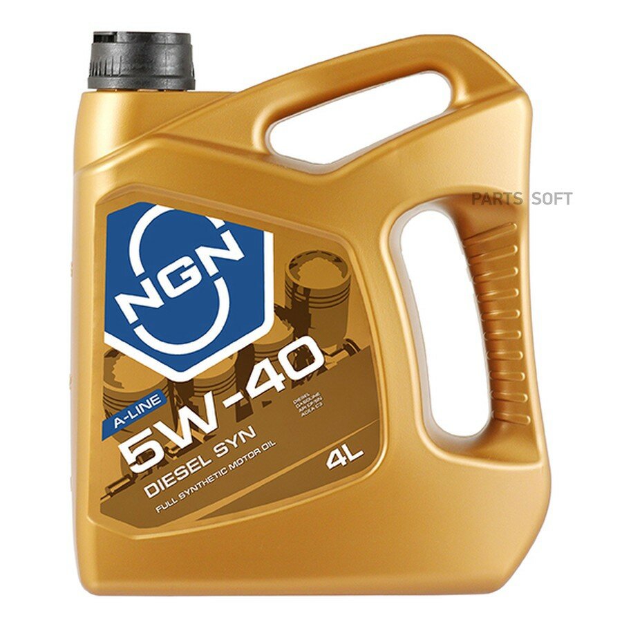 Моторное масло синт 5w-40 cfsm diesel syn a-line 4l