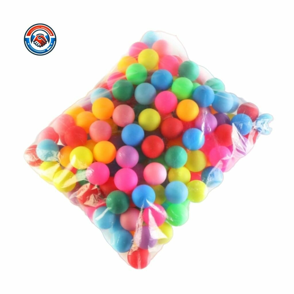 Цветные матовые шарики для пинг-понга 40 мм, прочные пластиковые мячи для настольного тенниса, яркие теннисные шары для тренировок и соревнований, 50 шт в упаковке