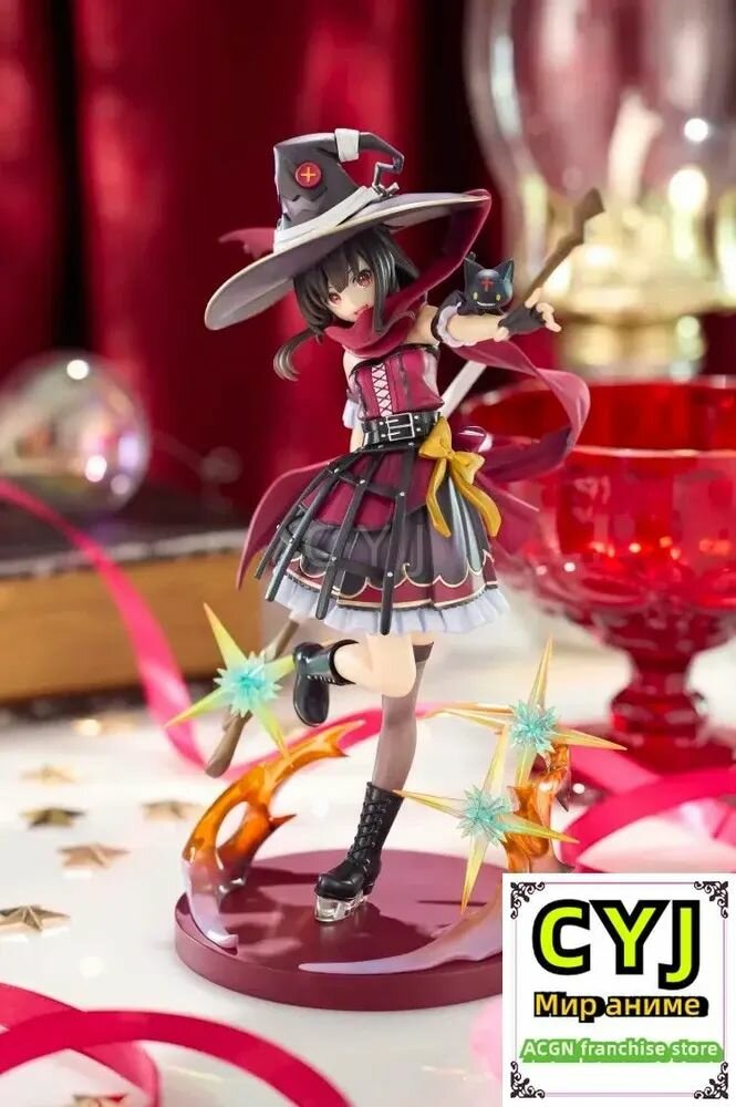 KADOKAWA Аниме Фигурка/KDcolle Kono Subarashii Sekai ni Syukufuki wo! Megumin 10th Anniversary Dress/CYJ
