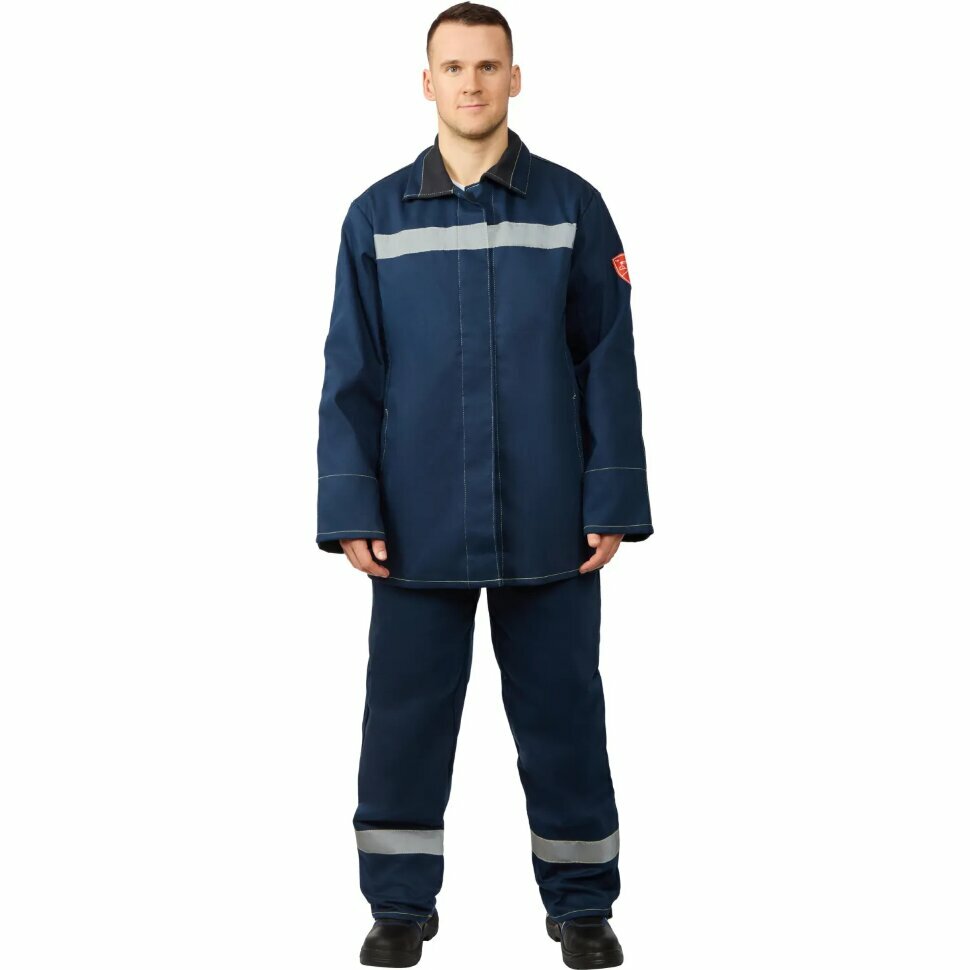 Костюм сварщика усиленый 100% х/б 450 г/м2 (модель КС06) (р.48-50) 170-176, 1187903