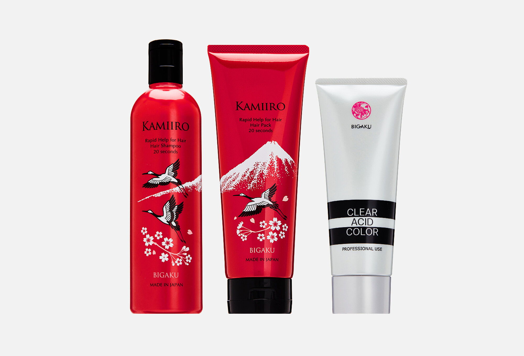 Набор для ухода за волосами BIGAKU Kamiiro Rapid Help For Hair