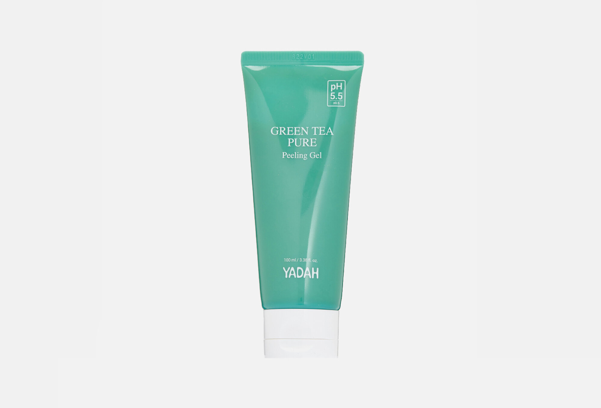 Гель-скраб с зеленым чаем для лица YADAH GREEN TEA PURE Peeling Gel 100 мл