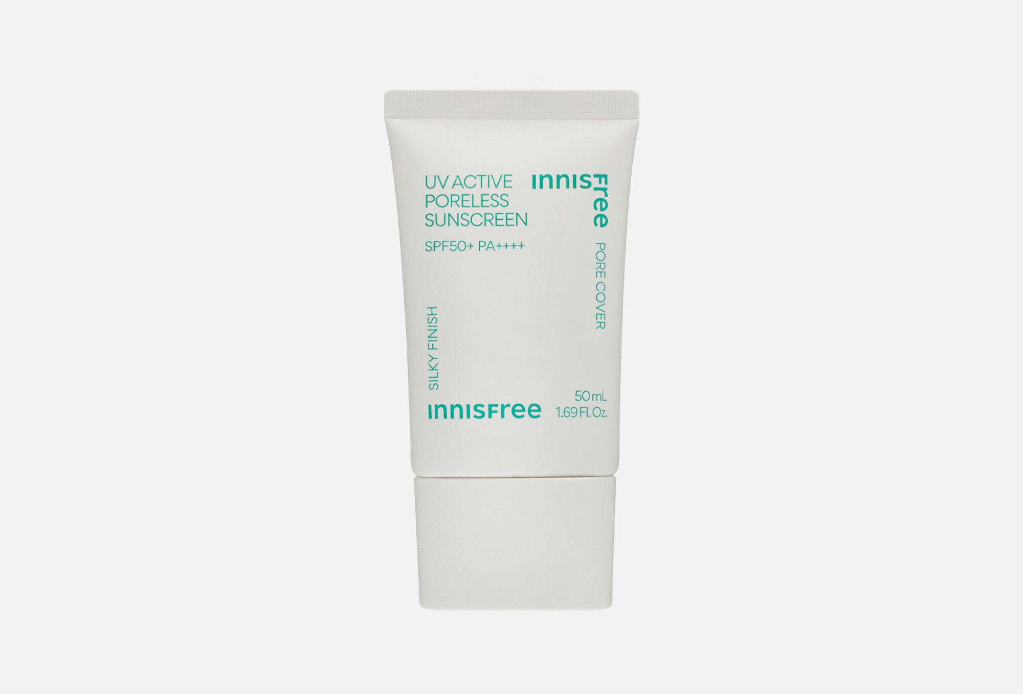 Солнцезащитный крем для лица SPF50+ PA++++ INNISFREE UV Active Poreless Sunscreen 50 мл