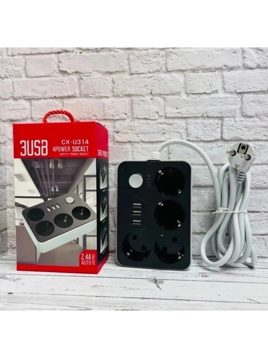 Многофункциональный сетевой фильтр с USB портами