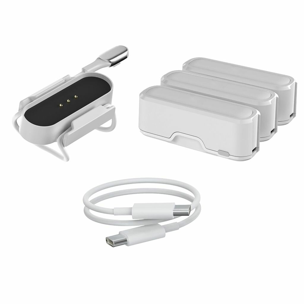 VR-аксессуар, Подходит для внешнего мобильного источника питания Pico 4 VR (чистая батарея) -без подзарядки-три комплекта