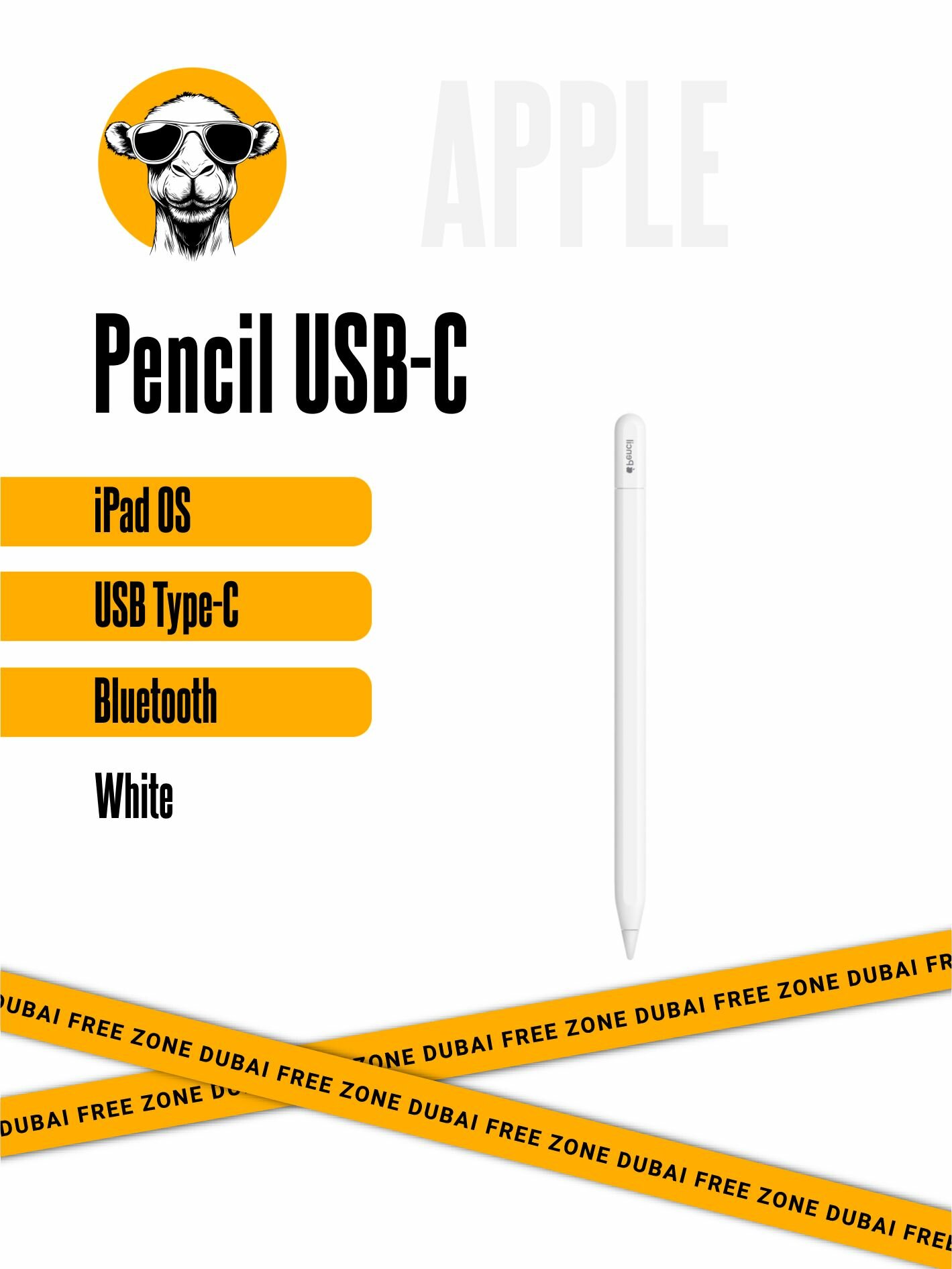 Стилус Apple Pencil USB-C