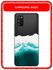 Чехол на Samsung Galaxy A02s / Самсунг Галакси A02s с принтом "Большая волна", п...