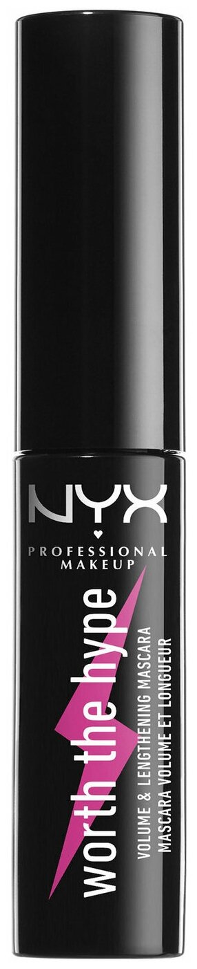 NYX Professional Make Up Worth The Hype Volumizing & Lengthening Mini Mascara 5.25мл
