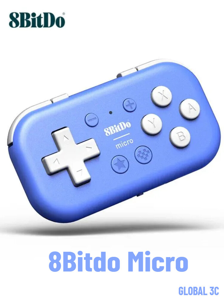 8Bitdo Micro Gamepad Bluetooth Совместимый портативный контроллер для беспроводных игровых контроллеров для 2d-игр