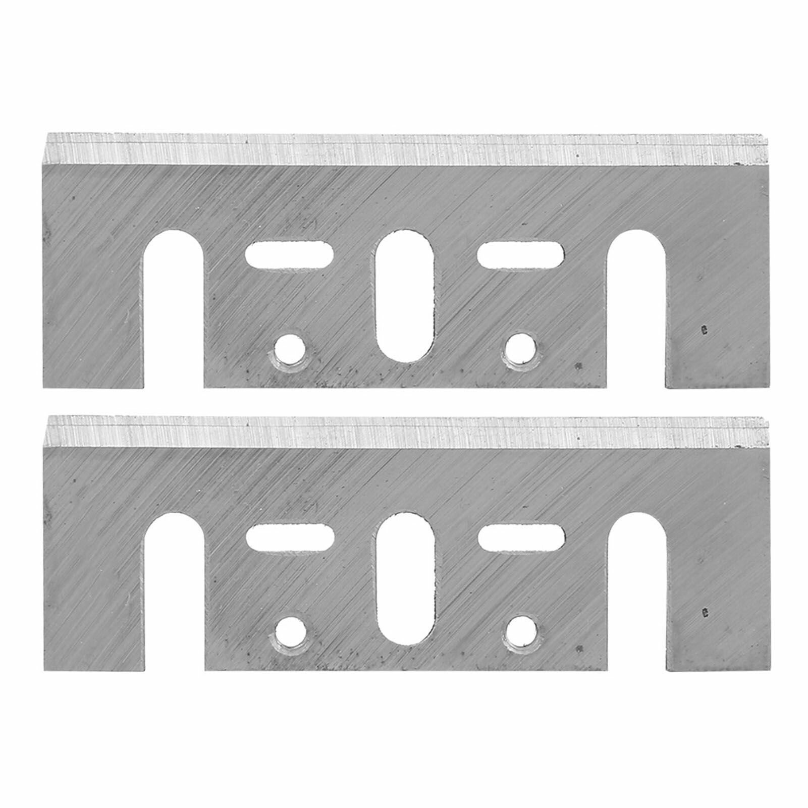 Сменные лезвия из быстрорежущей стали для ручного электрического деревообрабатывающего рубанка. Прочные лезвия для ручного рубанка, обеспечивающие гладкую отделку поверхности древесины.