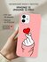 Чехол на Apple iPhone 12/12 Pro / Айфон 12/12 Про с принтом "Милое сердечко"