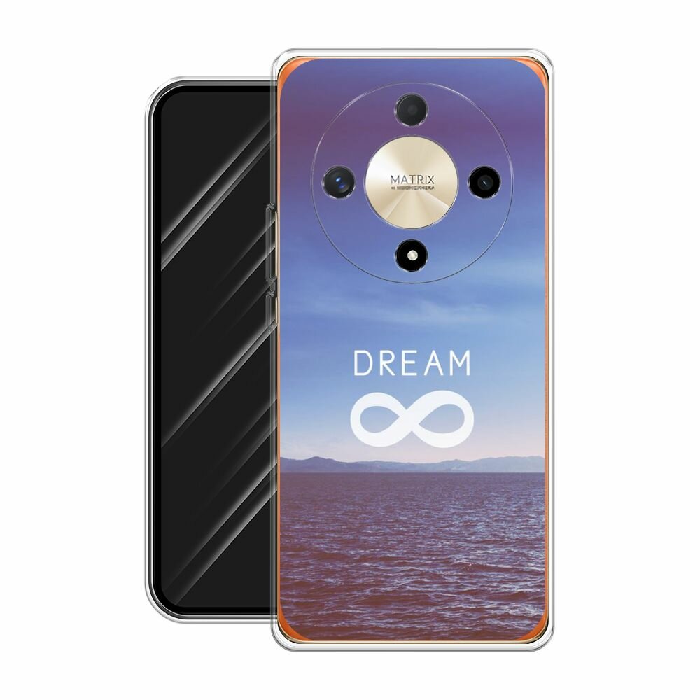 Чехол на Honor X9b / Хонор X9B с принтом "Dream бесконечность" — фото 1
