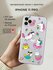Чехол на Apple iPhone 11 Pro / Айфон 11 Про с принтом "Единороги в отпуске", про...