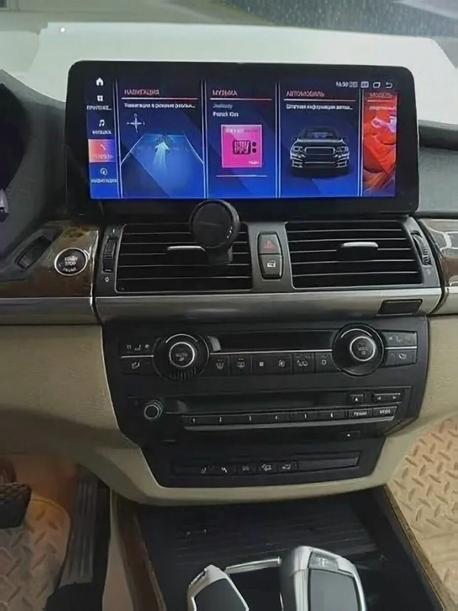 Штатная магнитола BMW X6 (E71) 2007-2013 Canbox(4+64гб) 12,3 дюйма