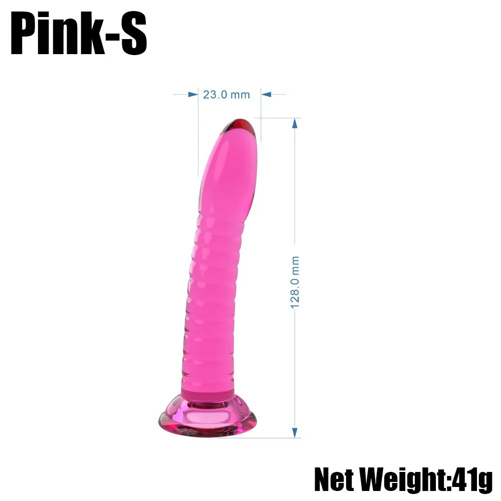 Фаллоимитатор Pink S, 128 мм, 23 мм, 41 г