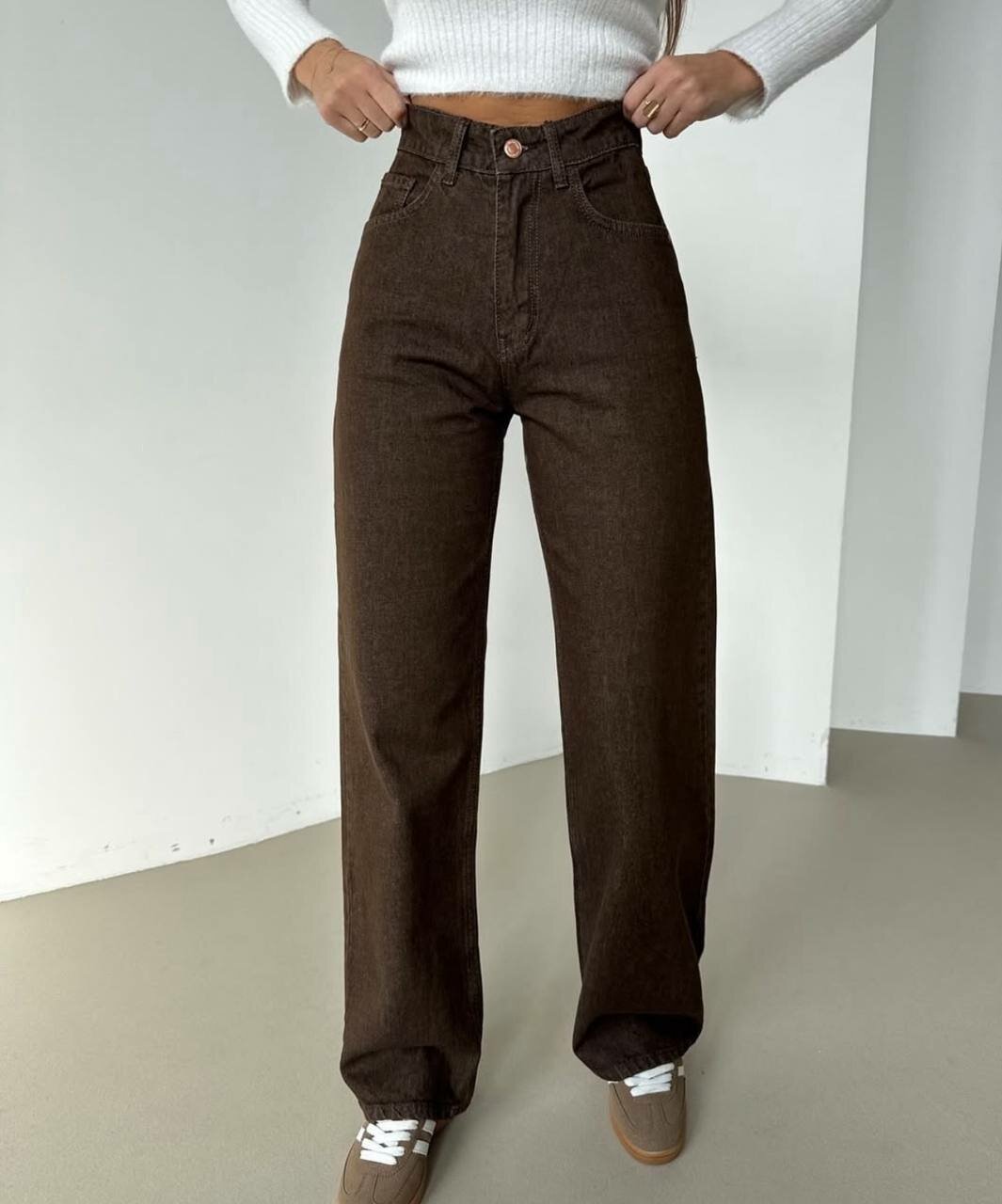 Джинсы трубы