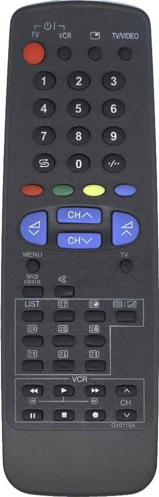 Sharp G1071SA T/TX (G1342SA C TTX), Пульт ДУ