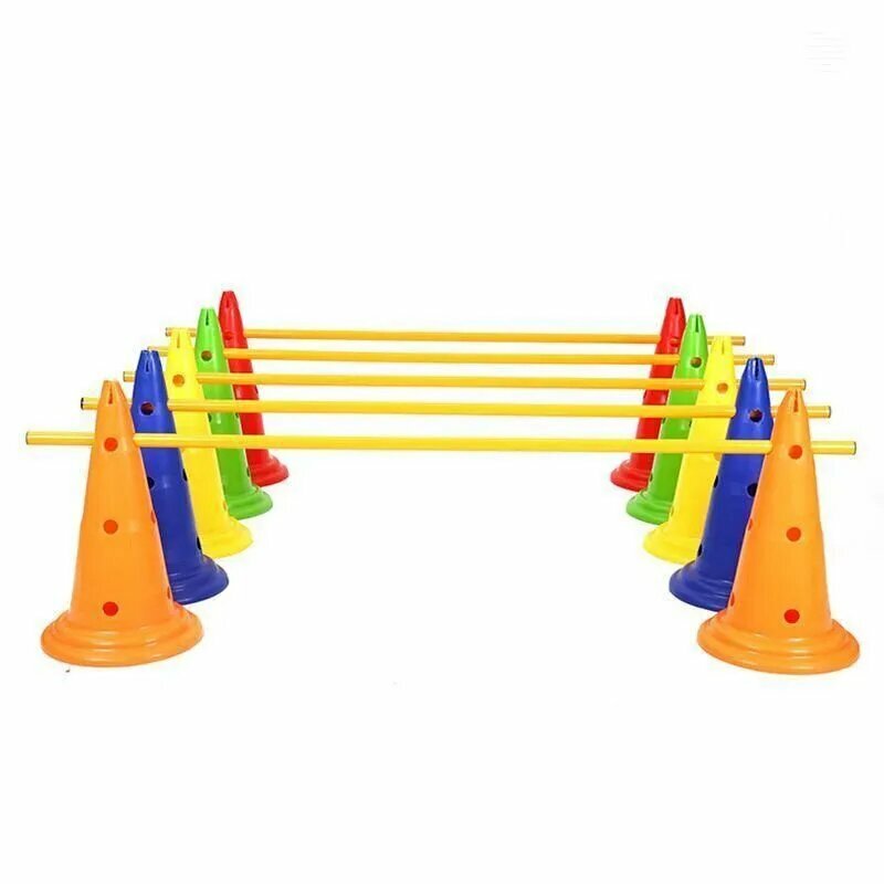 Набор препятствий для аджилити Dog Activity, Trixie (6 конусов 30 см, 3 перекладины 100см, 32091)