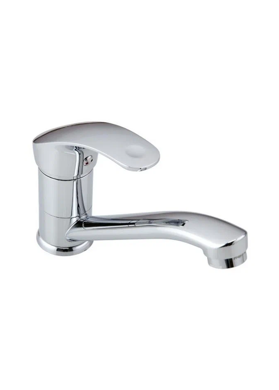 Смеситель Frap F4536-2 для厨房 с высоким изливом и двухконтрольным краном для точной регулировки температуры.