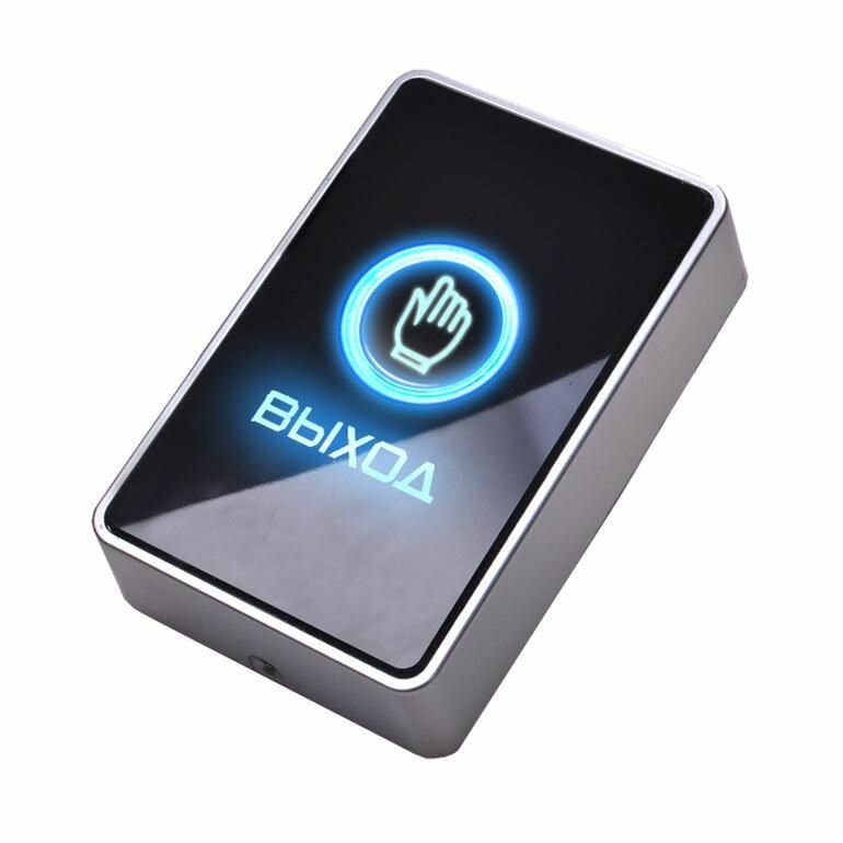 Кнопочный пост SLINEX сенсорная, накладная, черная, 24В 3А