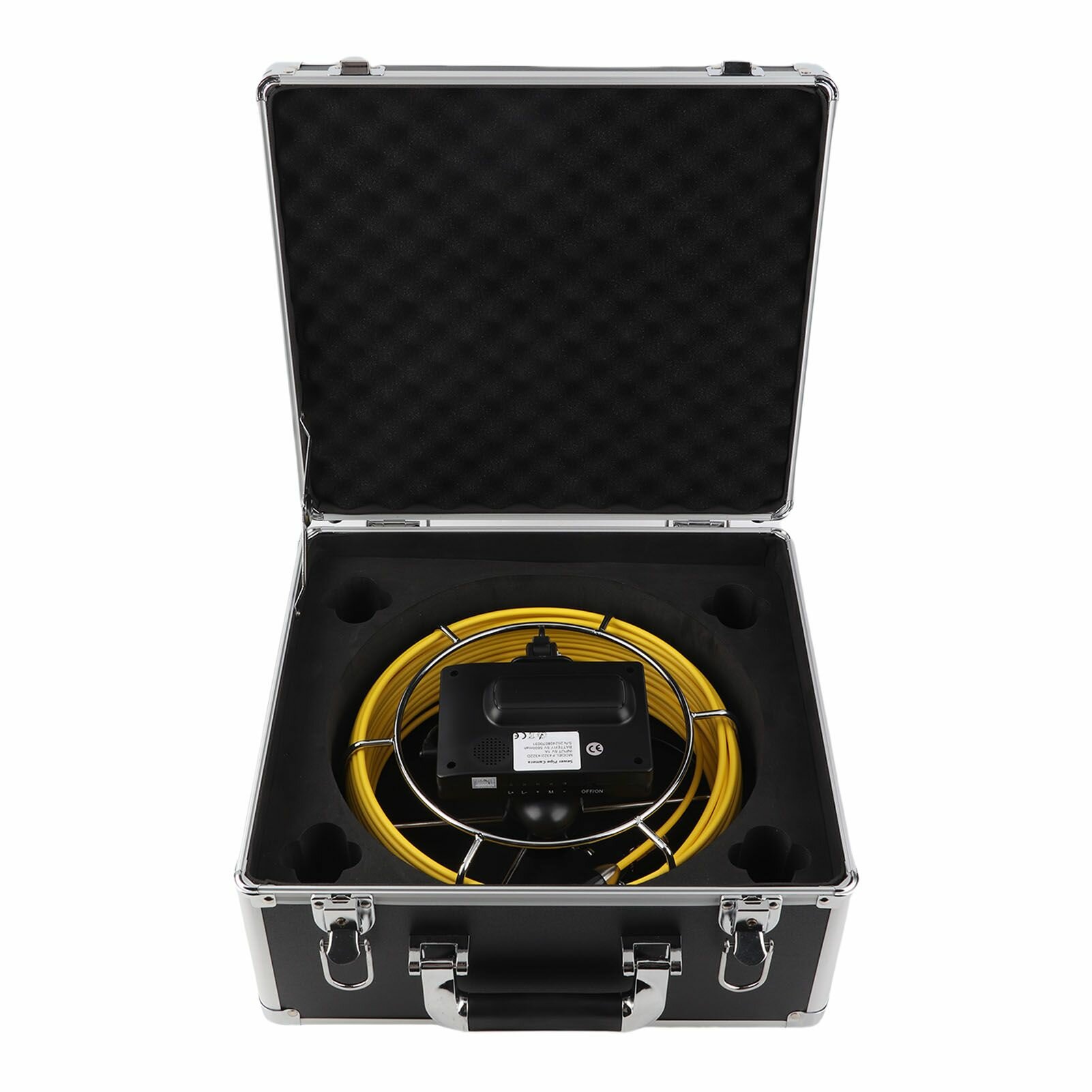 Камера для видеонаблюдения в трубах, 4,3 дюйма, с защитным чехлом и аккумулятором 5600 мАч