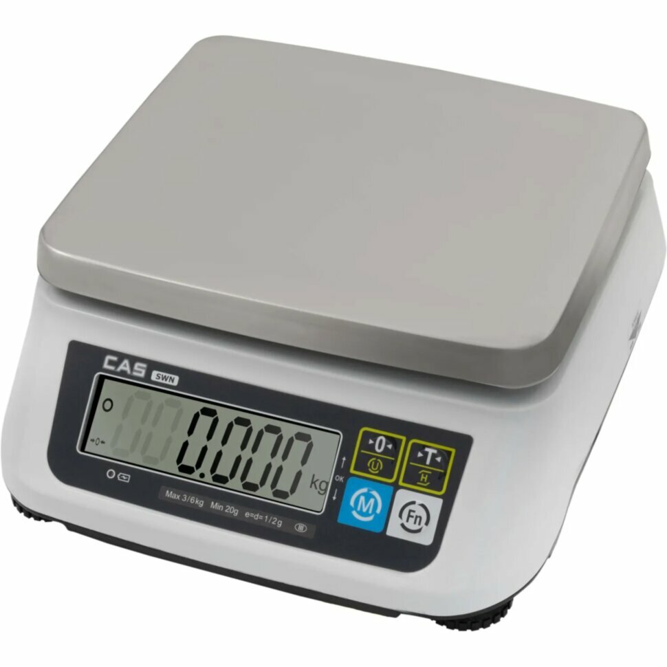 Весы торговые SWN-30 (DD) доп. дисплей для покупателя (до 30кг), 679595