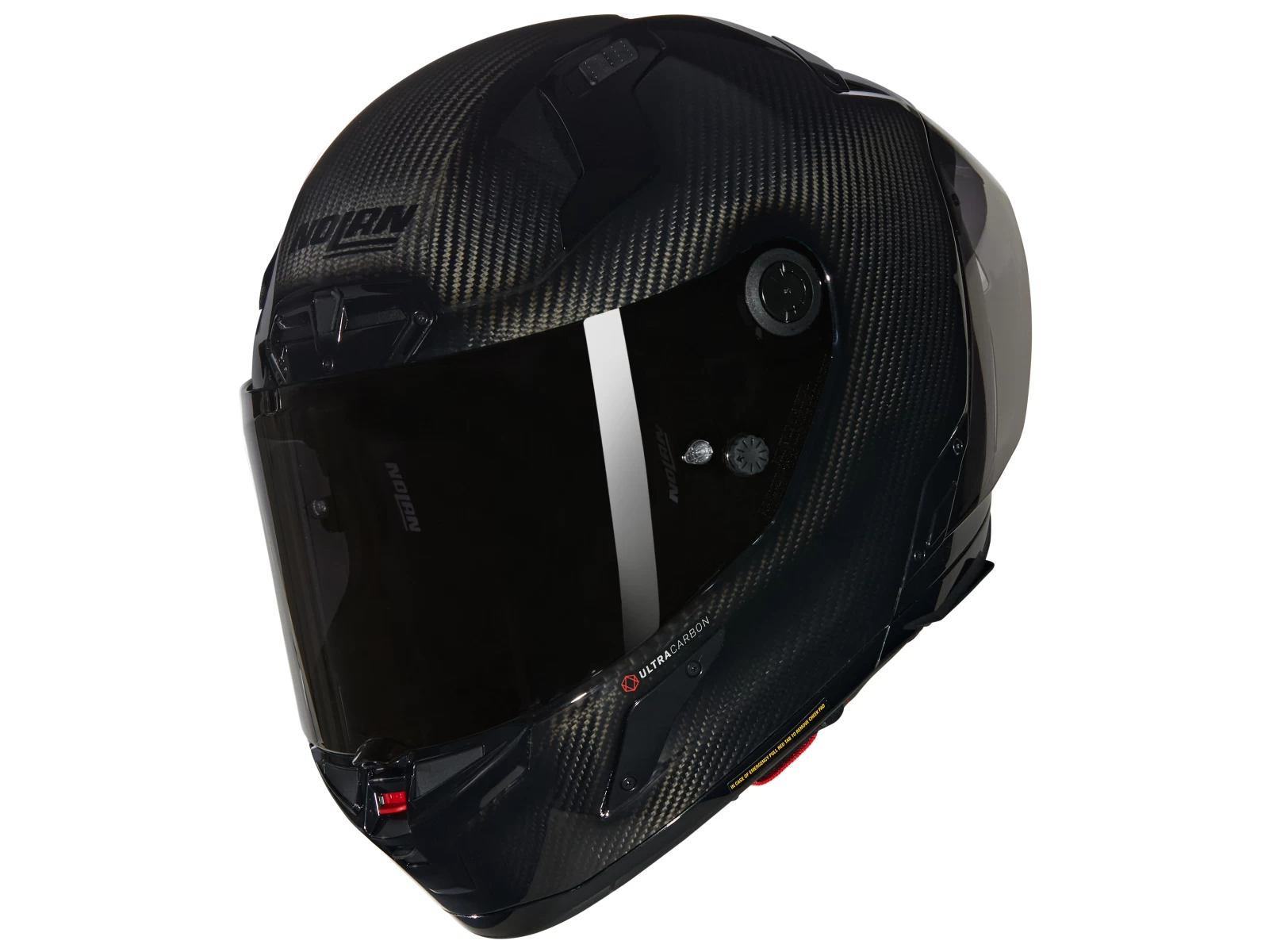 Мотошлем NOLAN X-804 RS ULTRA CARBON Puro Glossy 324, карбон-красный, L