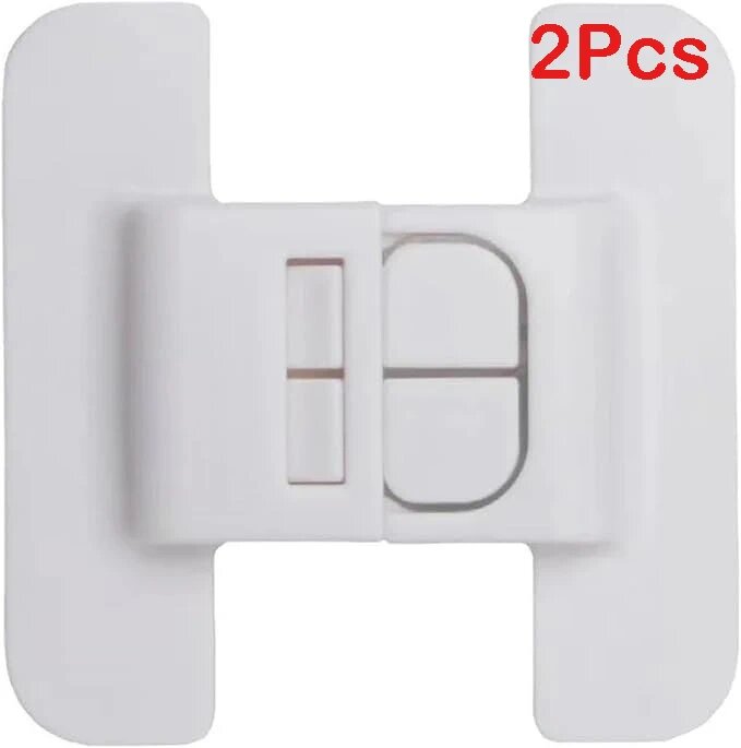 2 шт, безопасный замок для холодильника, дверной шкафчик, пряжка для дома, детская безопасность, защита от открытой воды, замки для диспенсера