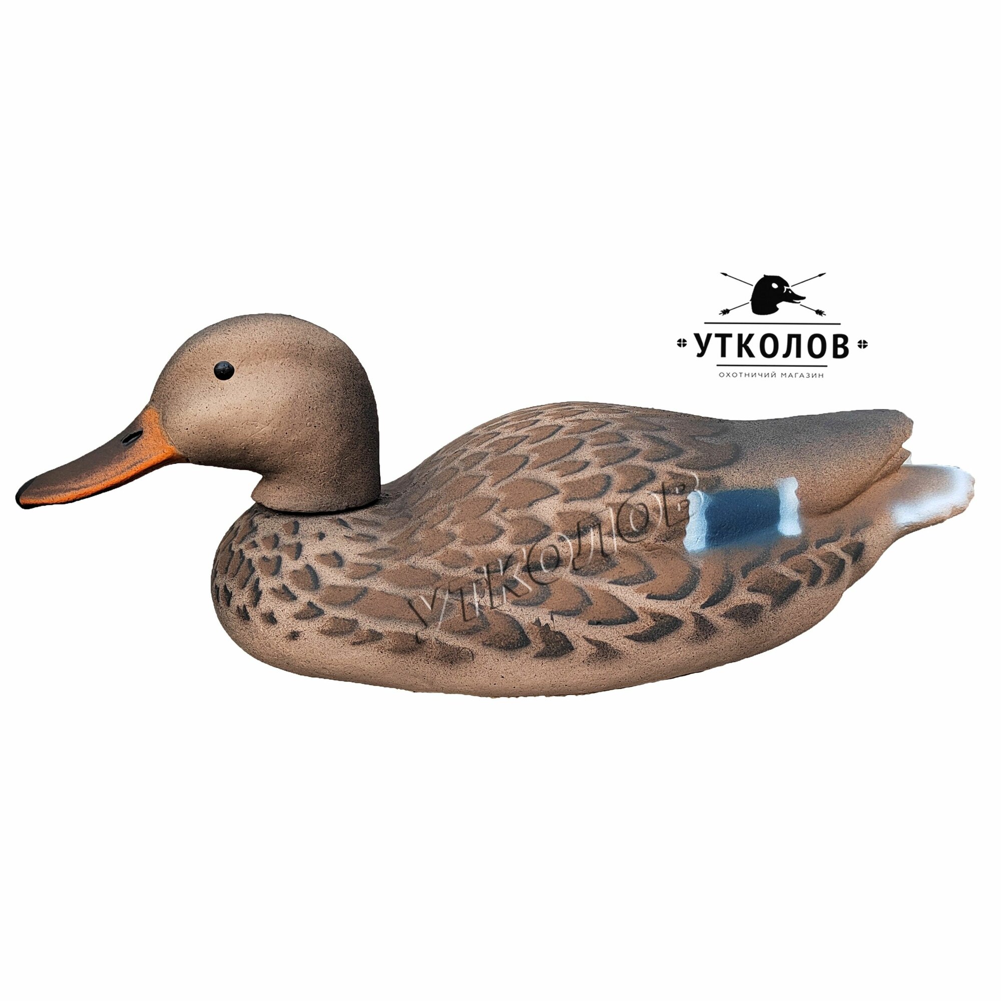 Чучело разборное утки "Кряква утка". Съемная голова. Чучело для охоты.