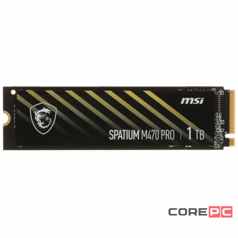 Твердотельный накопитель MSI 1000 Gb SPATIUM M470 PRO S78-440L0J0-P83
