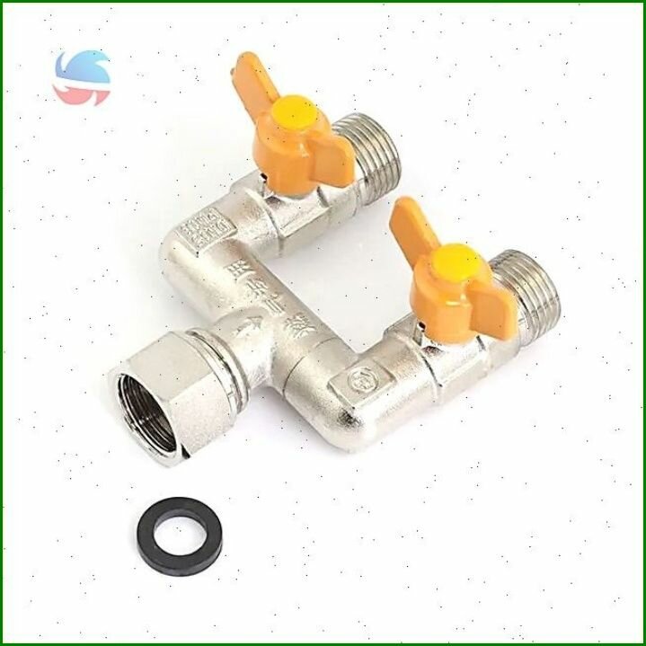 Газовый U-образный тройник с независимым краном