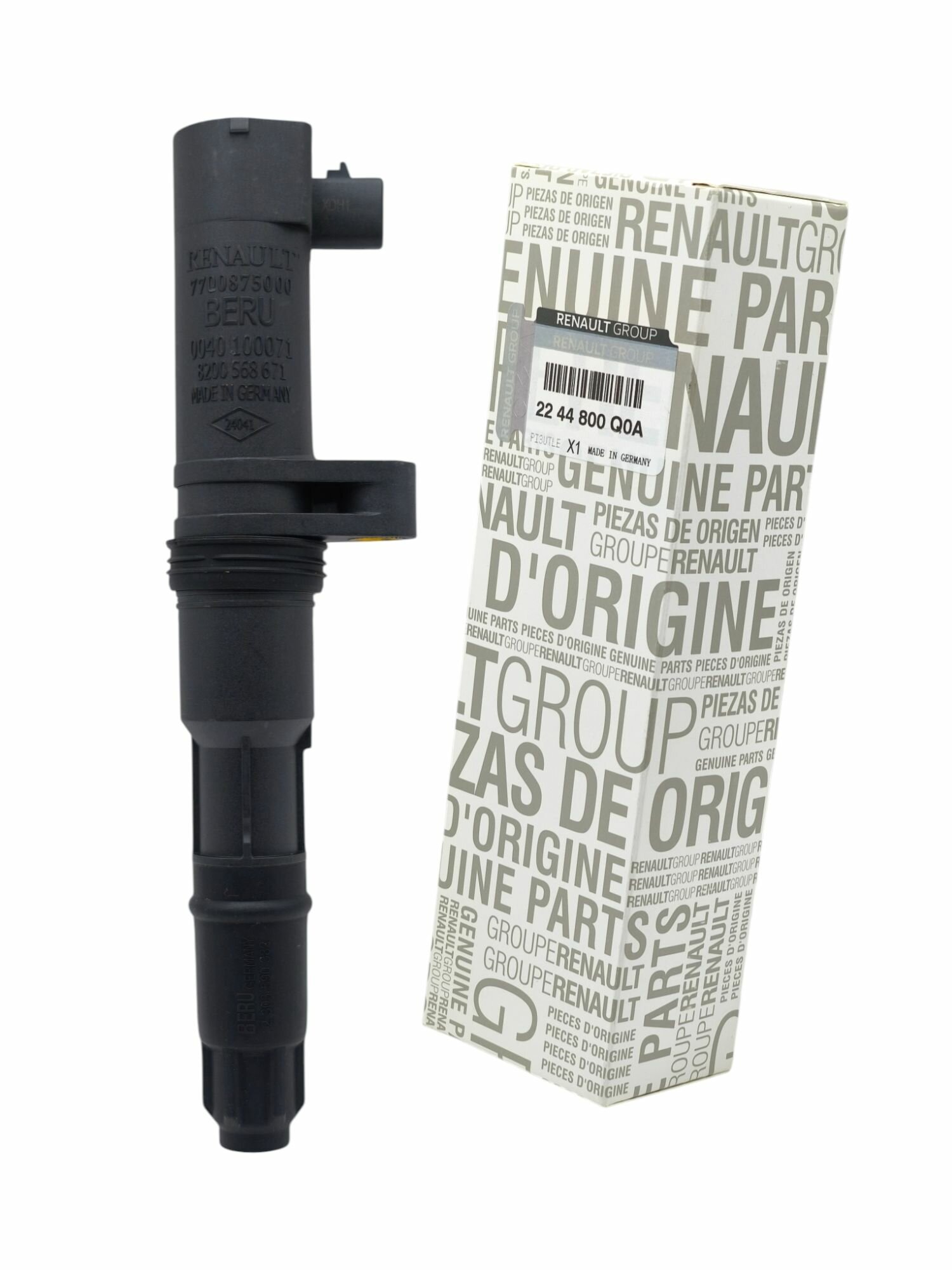 Катушка зажигания 2244800Q0A Renault Dacia Nissan Opel Lada / Рено Дачия Ниссан Опель Лада