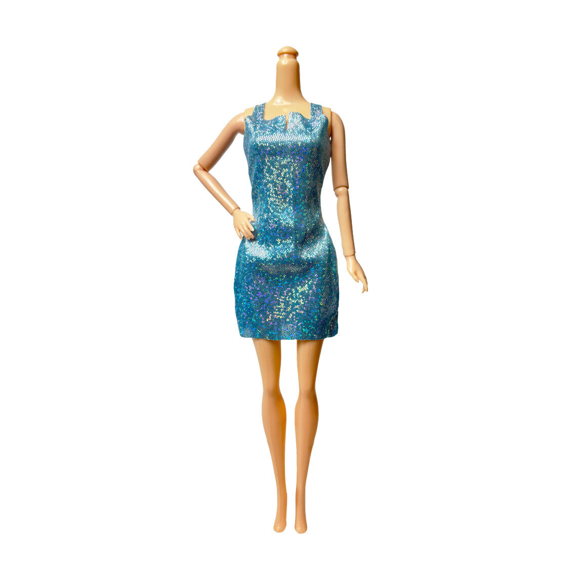 30cm Yitian Одежда для куклы Барби в европейском и американском стиле, платье на подтяжках, кукольное платье,