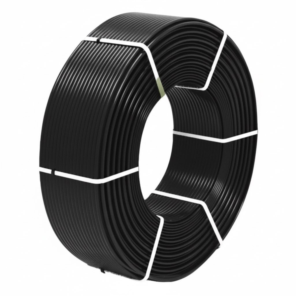 Трубка ПВД 16х1.0 мм, с эмиттерами, шаг 20 см, 2 литра в час, бухта 25 м