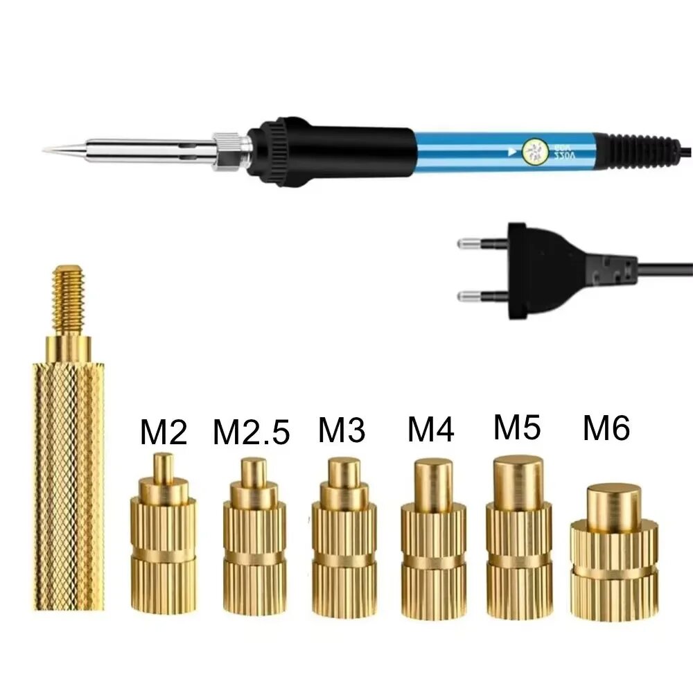 Насадки для паяльника латунные M2-M6, 220V
