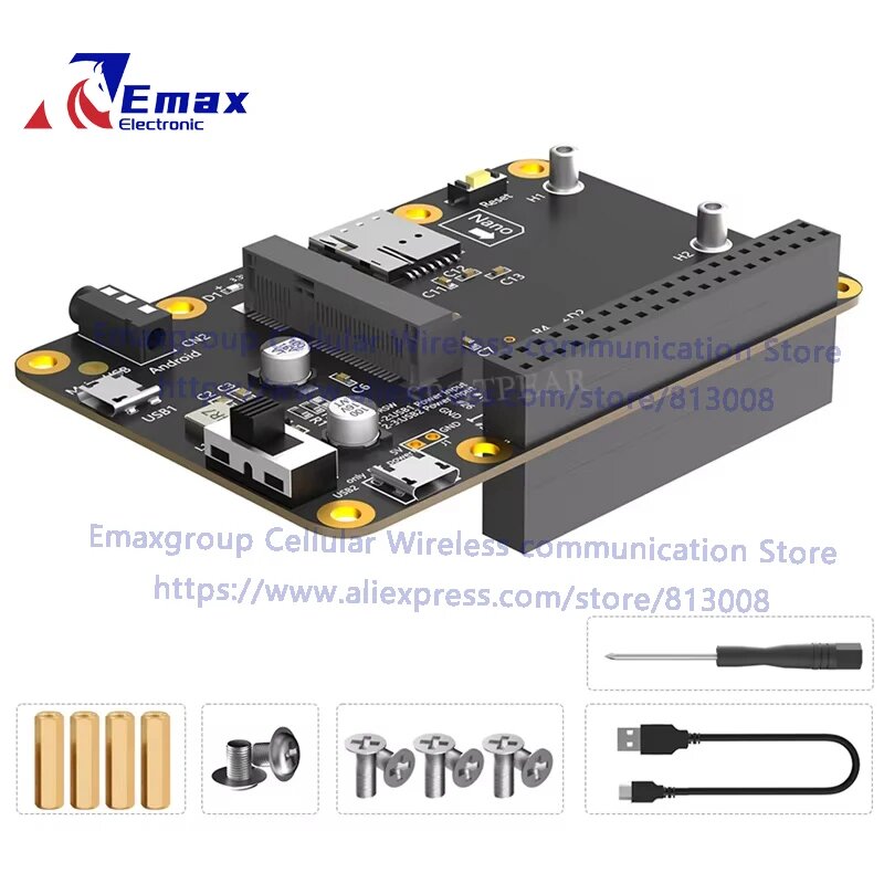 Плата расширения Raspberry Pi 3G/4G/LTE HAT