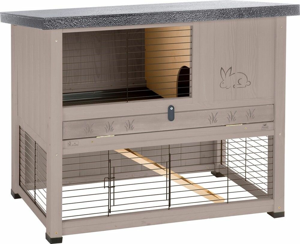 Клетка для содержания на улице кроликов