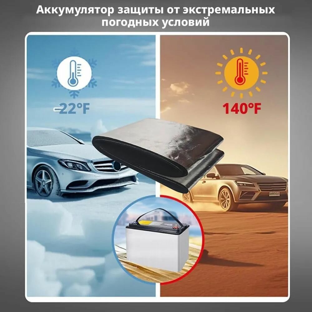 Теплоизоляция автомобильная, толщина: 3 мм, 1 шт.