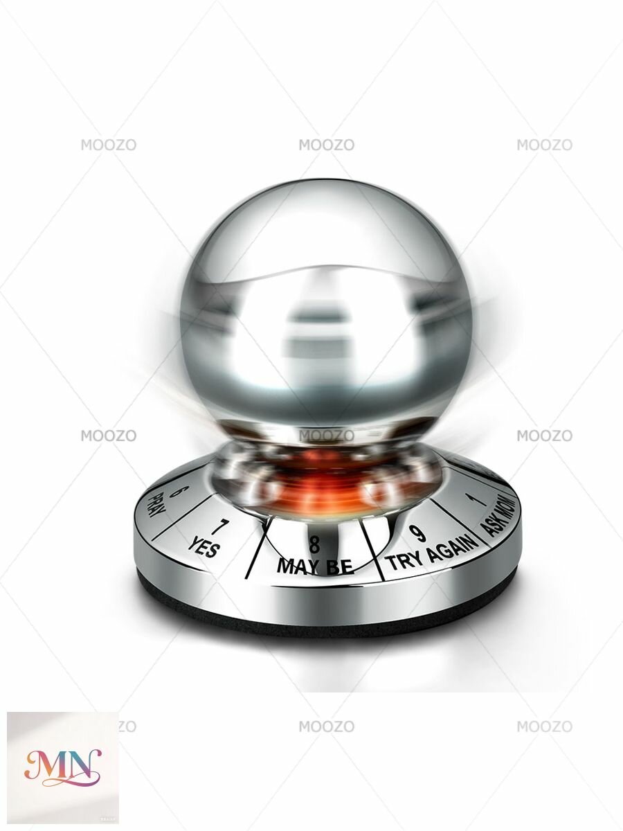 Шар предсказаний - антистресс игрушка для принятия решений с предсказаниями судьбы