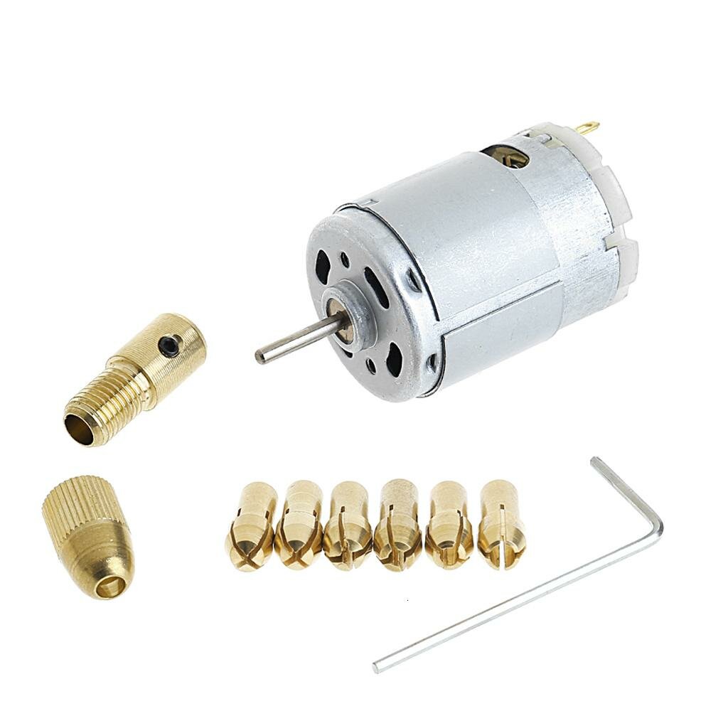 Мини-дрель для печатных плат, 12 В, Серебро