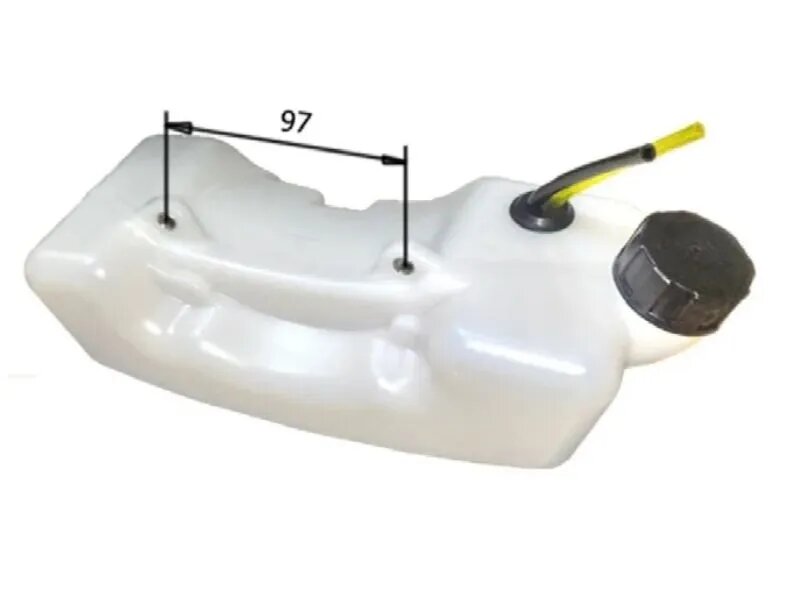 Бензобак / Топливный бак для бензокосы 43-52 см3 Huter GGT1300-GGT2900, Carver GBC043-GBC052, Champion, Patriot, Texas BC43-CG430, Sturm BT8942-BT9152 (двигатель 1E40F, 1E44F)