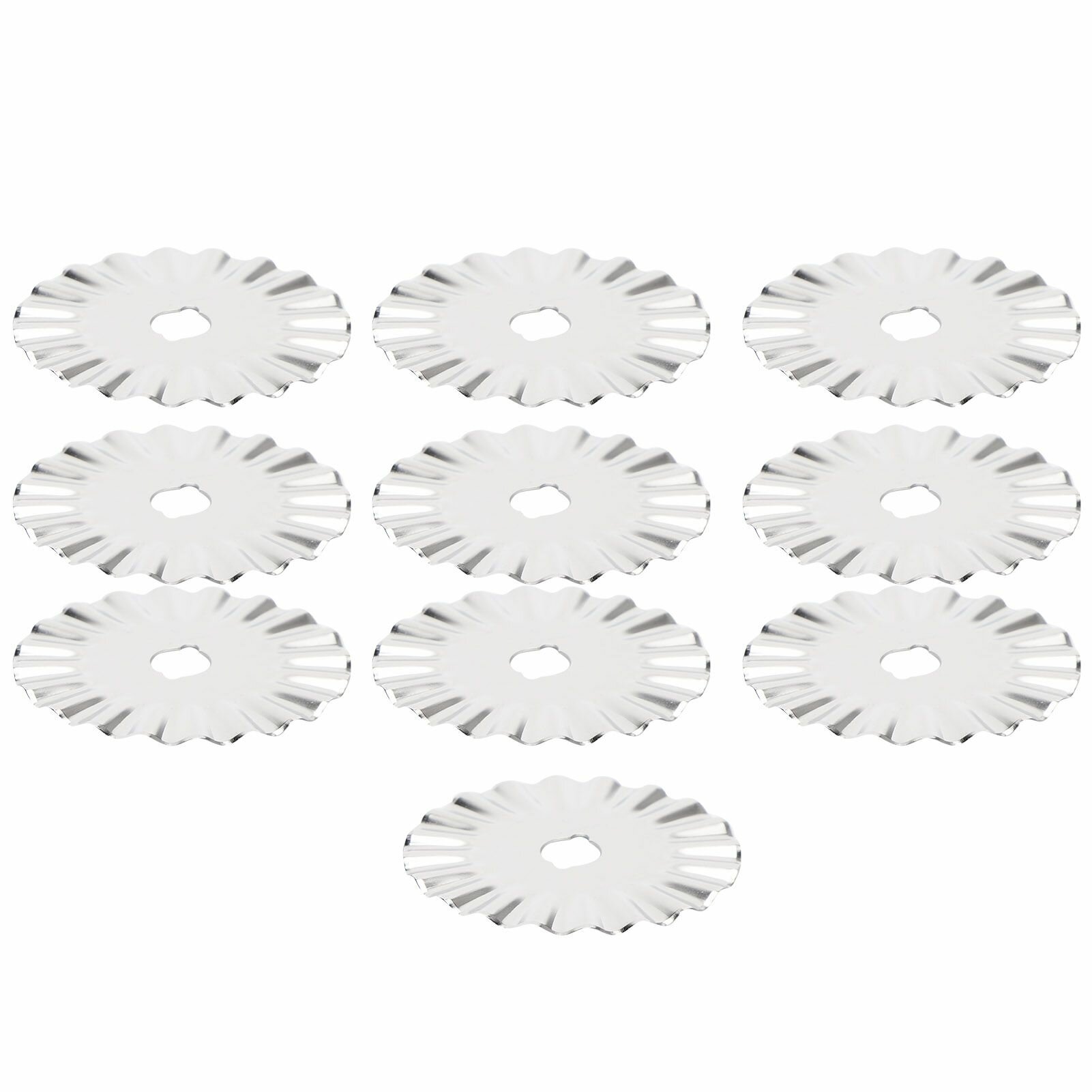 10 шт. 1,8" лезвий для резака, стальные, для ткани/кожи/бумаги