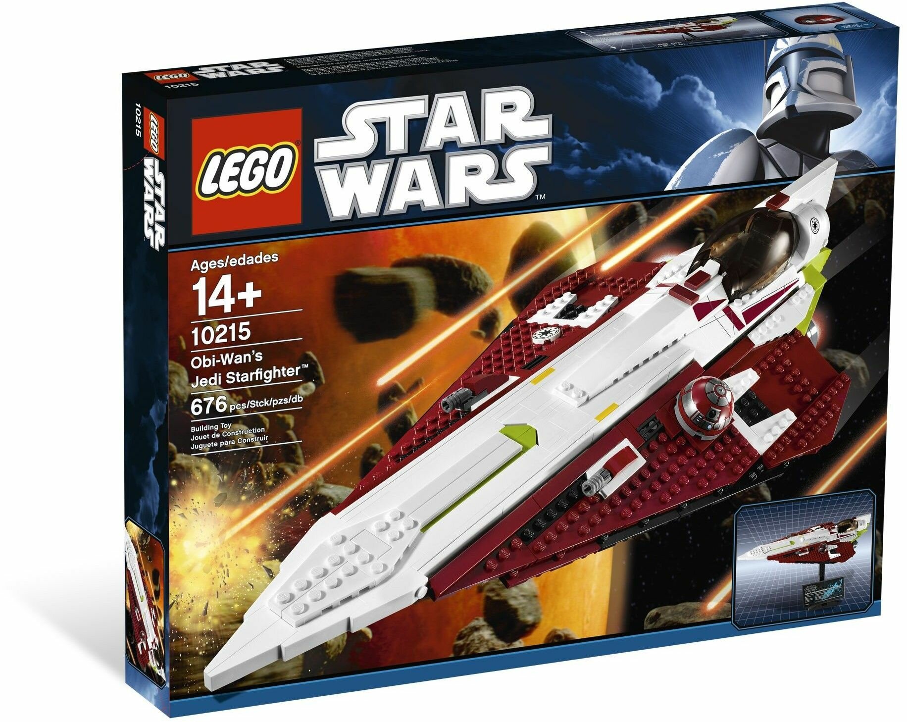 Конструктор LEGO Star Wars 10215 Джедайский перехватчик Оби-Вана UCS 2010 год