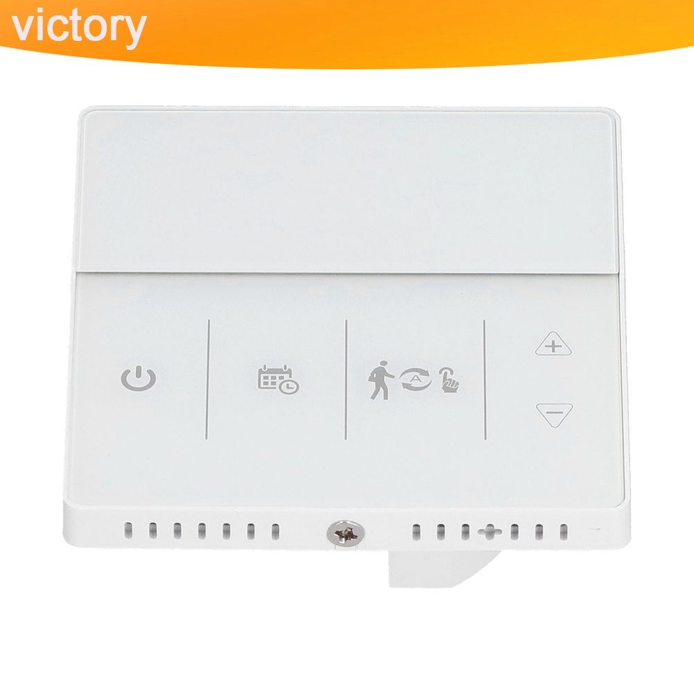 WiFi термостат для теплого пола/котла, с приложением, таймер, голосовое управление, модель RSH-TM011, 16A, электрическое отопление, белый, 90-240V